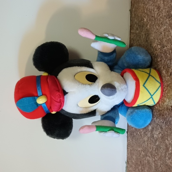 Applause | Toys | Disney Baby Mickey Mouse Drummer Applause Stuffed ...